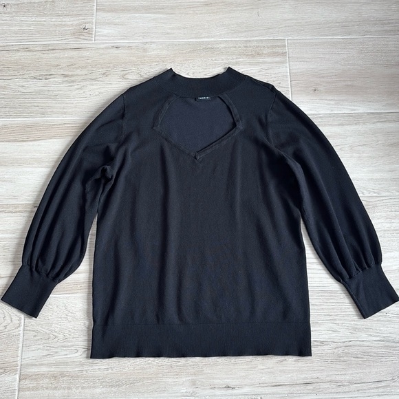torrid | Sweaters | Torrid Keyhole Cut Out Black Sweater | Poshmark